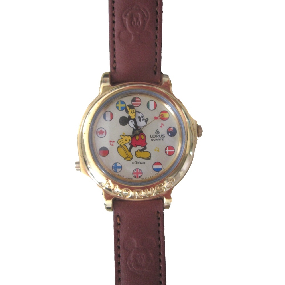 Musical Lorus Quartz Mickey Mouse Watch - Gem